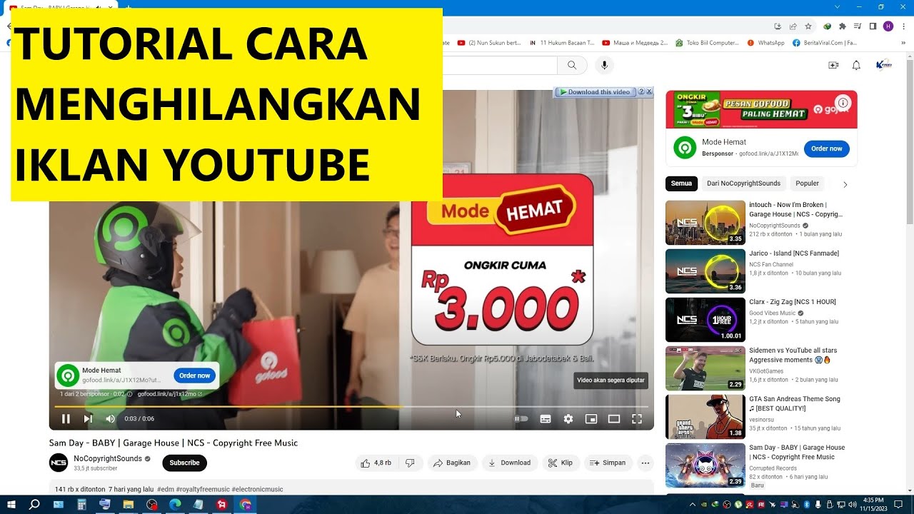 How to Remove Ads on Youtube Without Adblock - YouTube