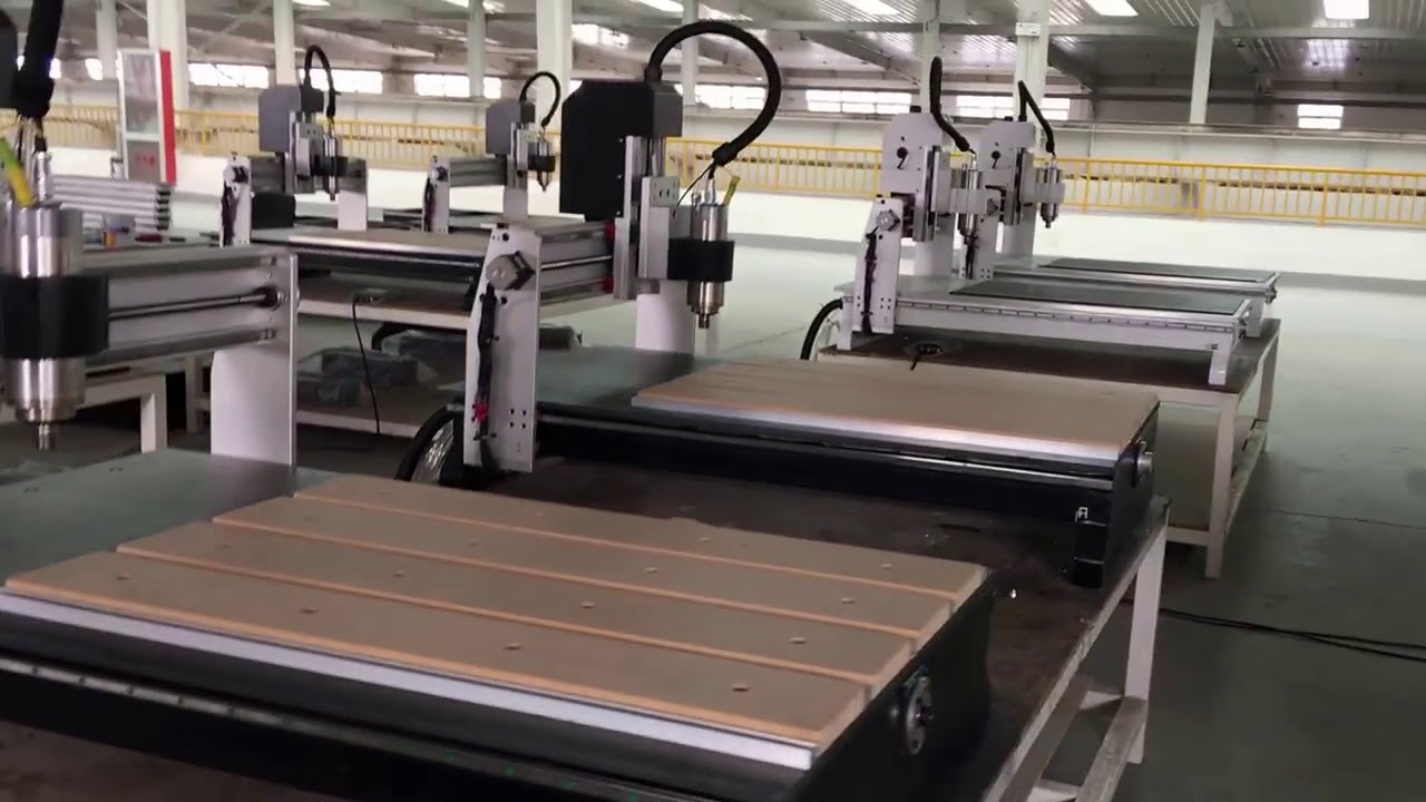 Mesin CNC Router QUICK K6090T - YouTube