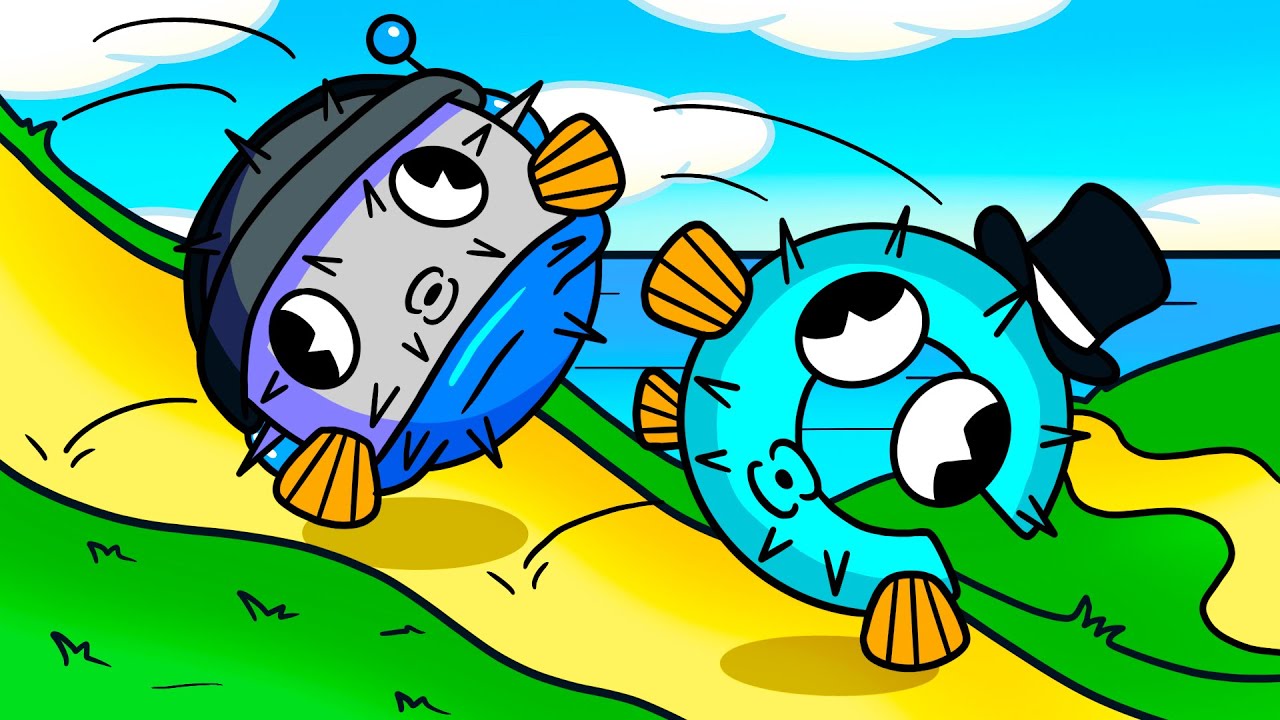 We Became Pufferfish and Chaos Happened in I Am Fish! - YouTube