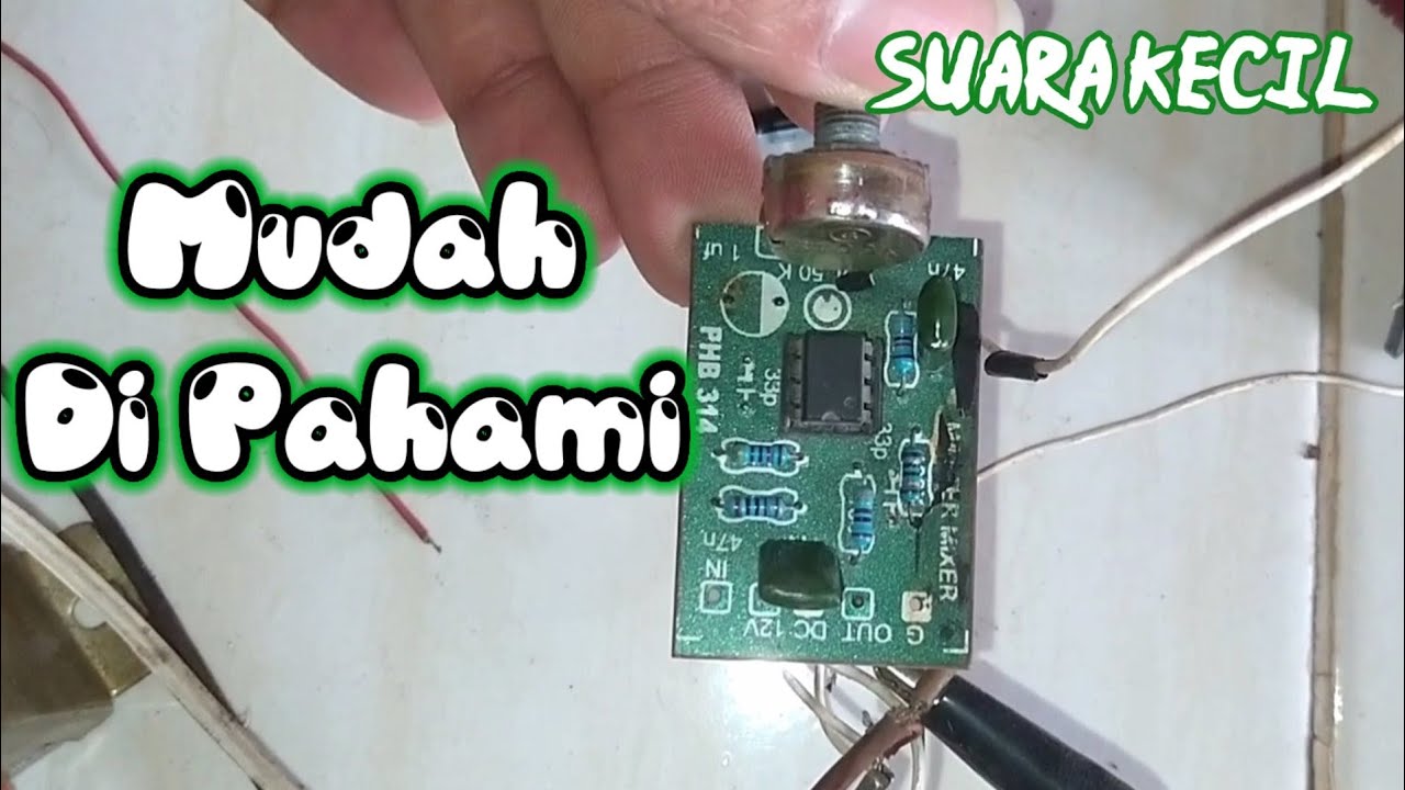 Reparasi Kit Master Mixer Suaran Pelan ,Suara Bass nya Kecil Semoga ...