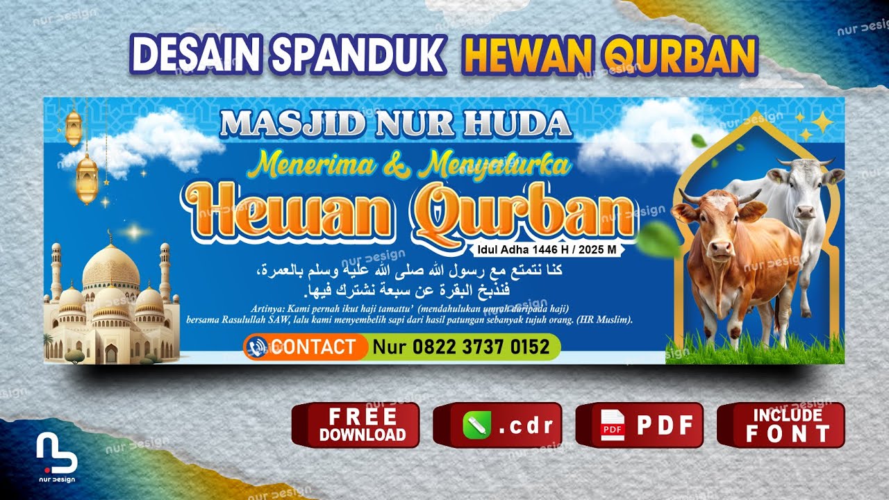 Desain Banner Qurban Idul Adha 1446 H 2025 - Spanduk Idul Adha (Free ...