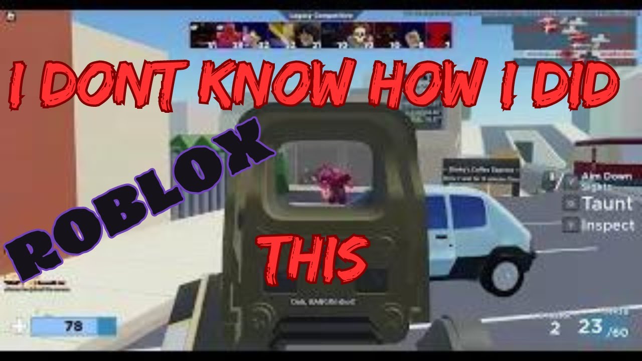 1 quick roblox arsenal pop off - YouTube