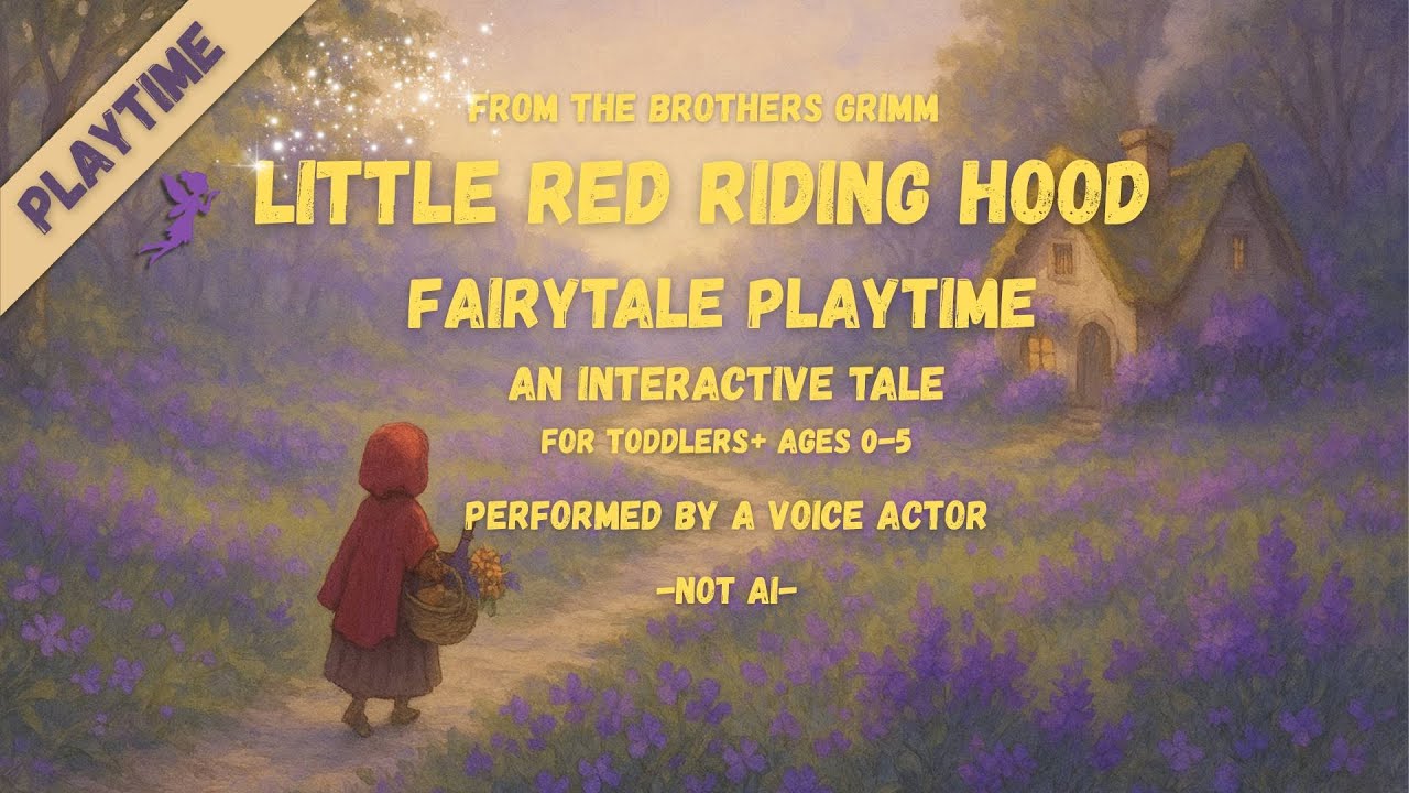 Little Red Riding Hood | Interactive Fairytale for Kids | Screen-Free ...