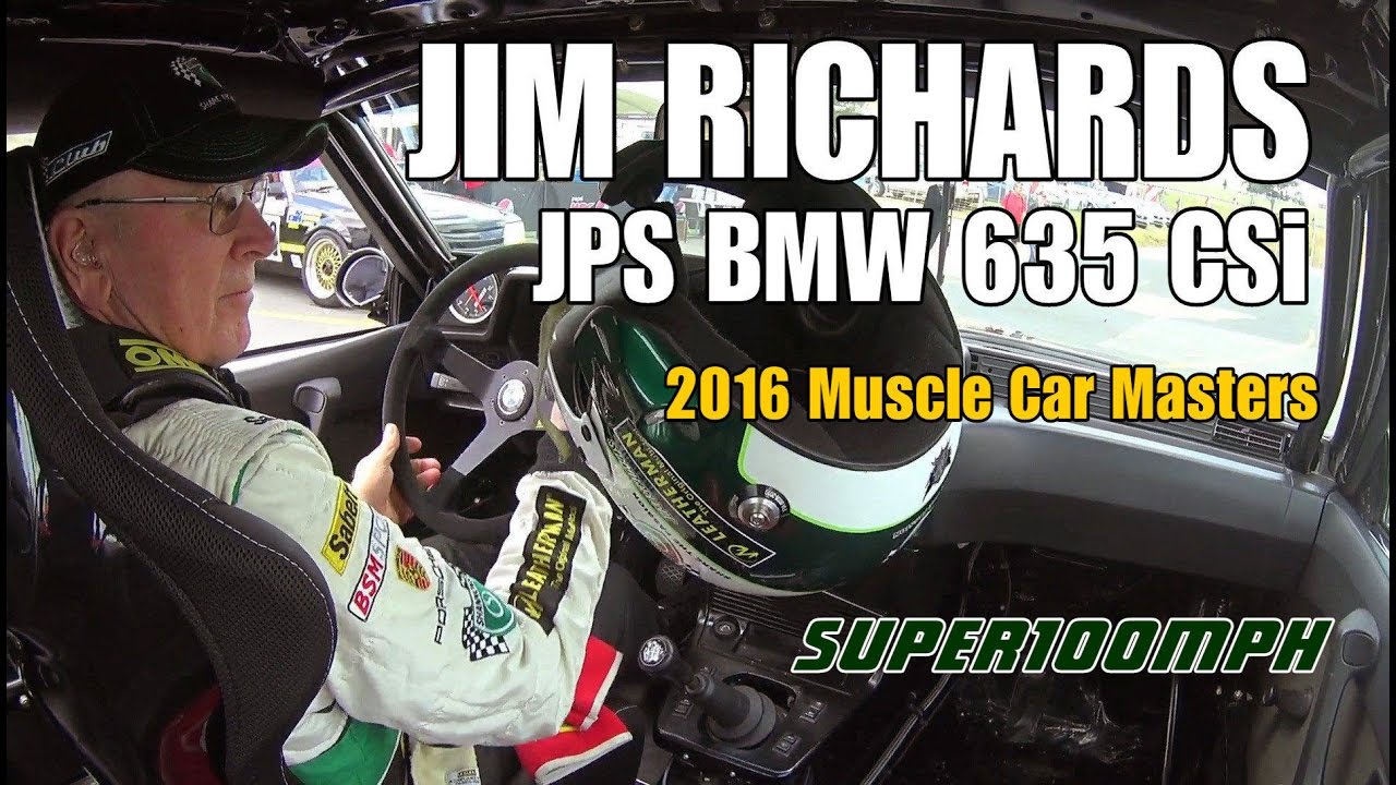 JIM RICHARDS JPS BMW 635 CSi Full Race Cam - YouTube