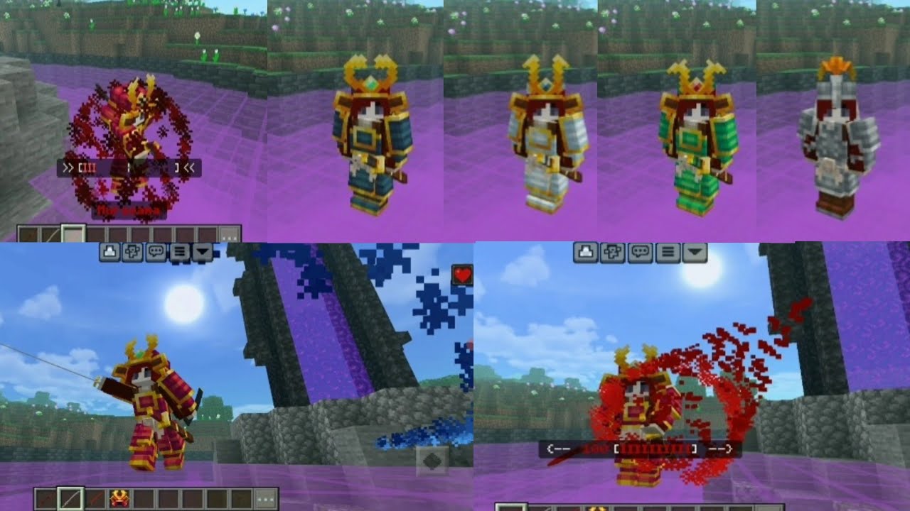 ADDON MOD YAMATO,MURASAMA,GAEBOLG X EPIC SAMURAI'S MINECRAFT PE ...