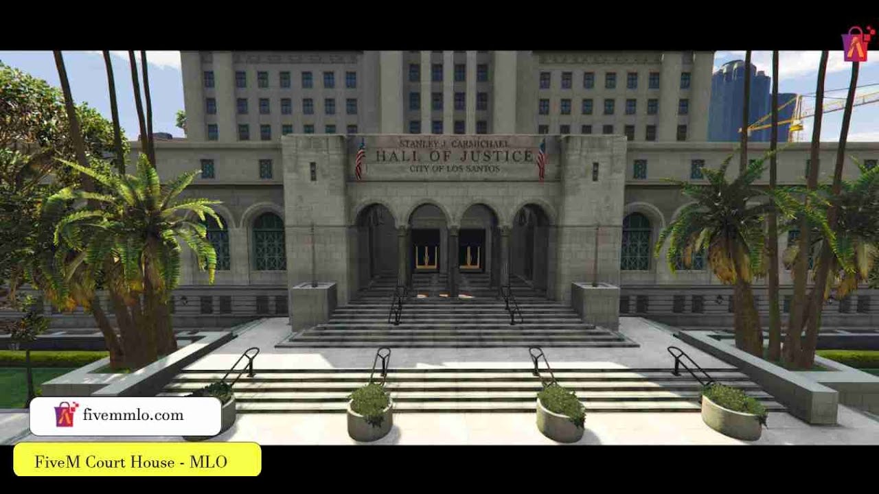 FiveM Court House MLO | City Hall MLO FiveM #fivem #court - YouTube