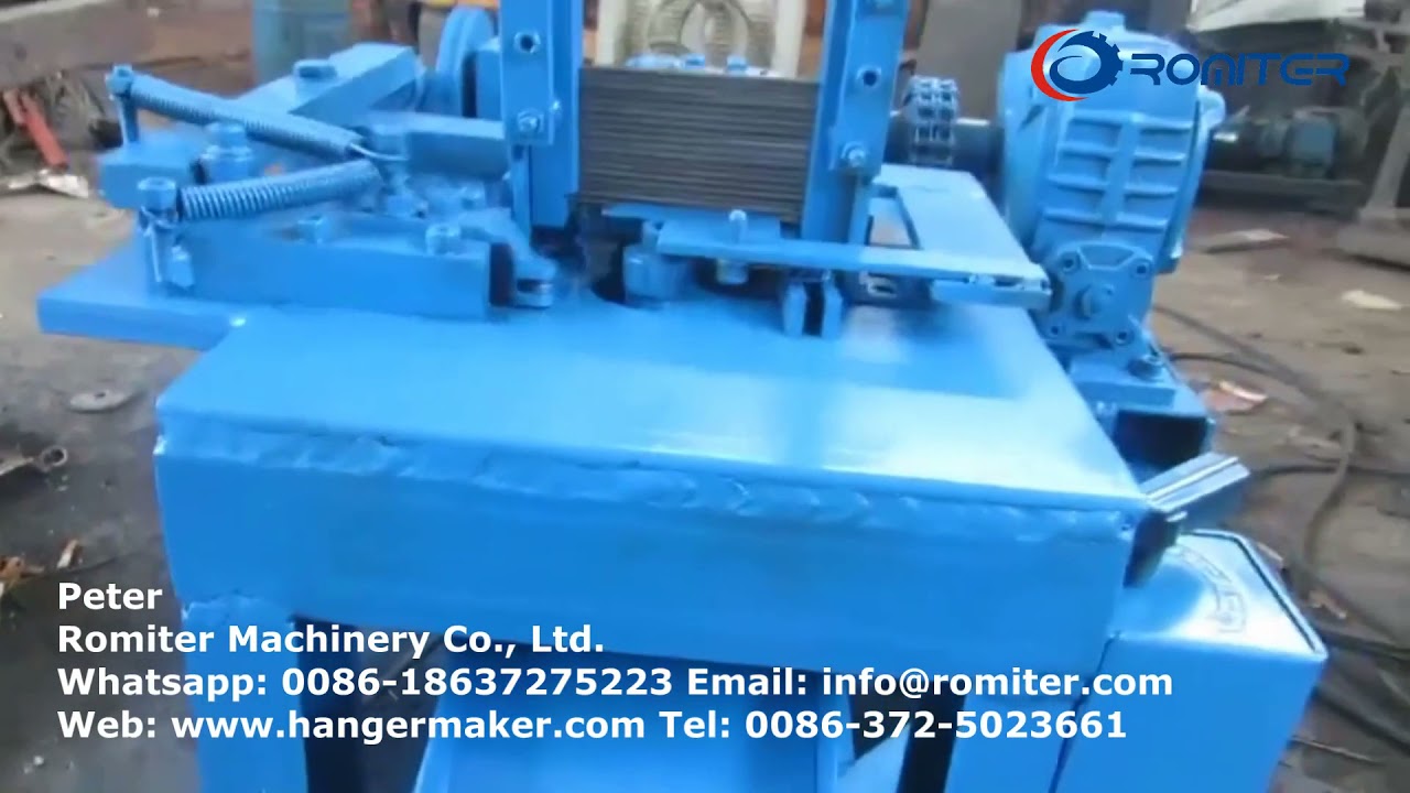 Automatic Cutted Wire Hook Shape Bending Making Machine - YouTube