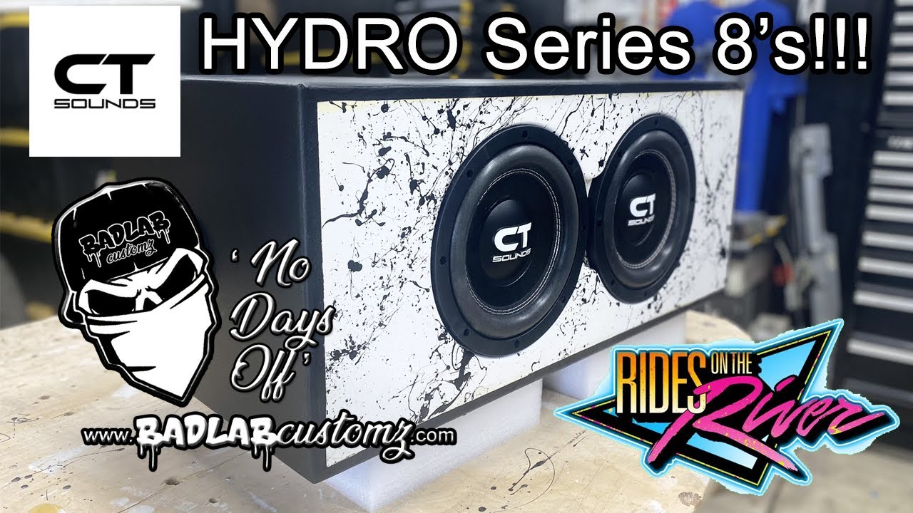 CT Sounds Hydro 8" subs, Do they slam hard or hardly slam?! - YouTube