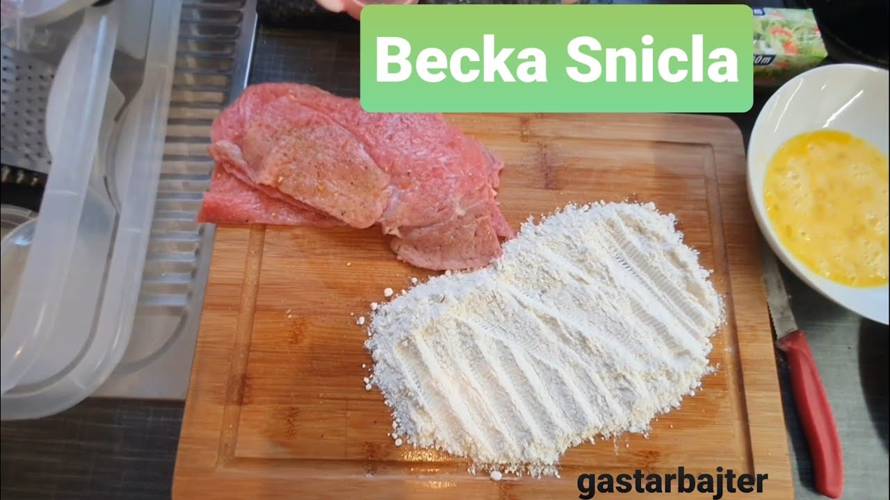 GASTARBAJTER | RECEPT | BECKA SNICLA | SAVIJETI I REDOSLIJED ! - YouTube