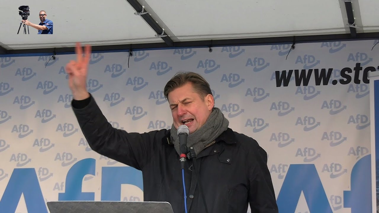 Maximilian Krah begeistert beim Winterfest - YouTube