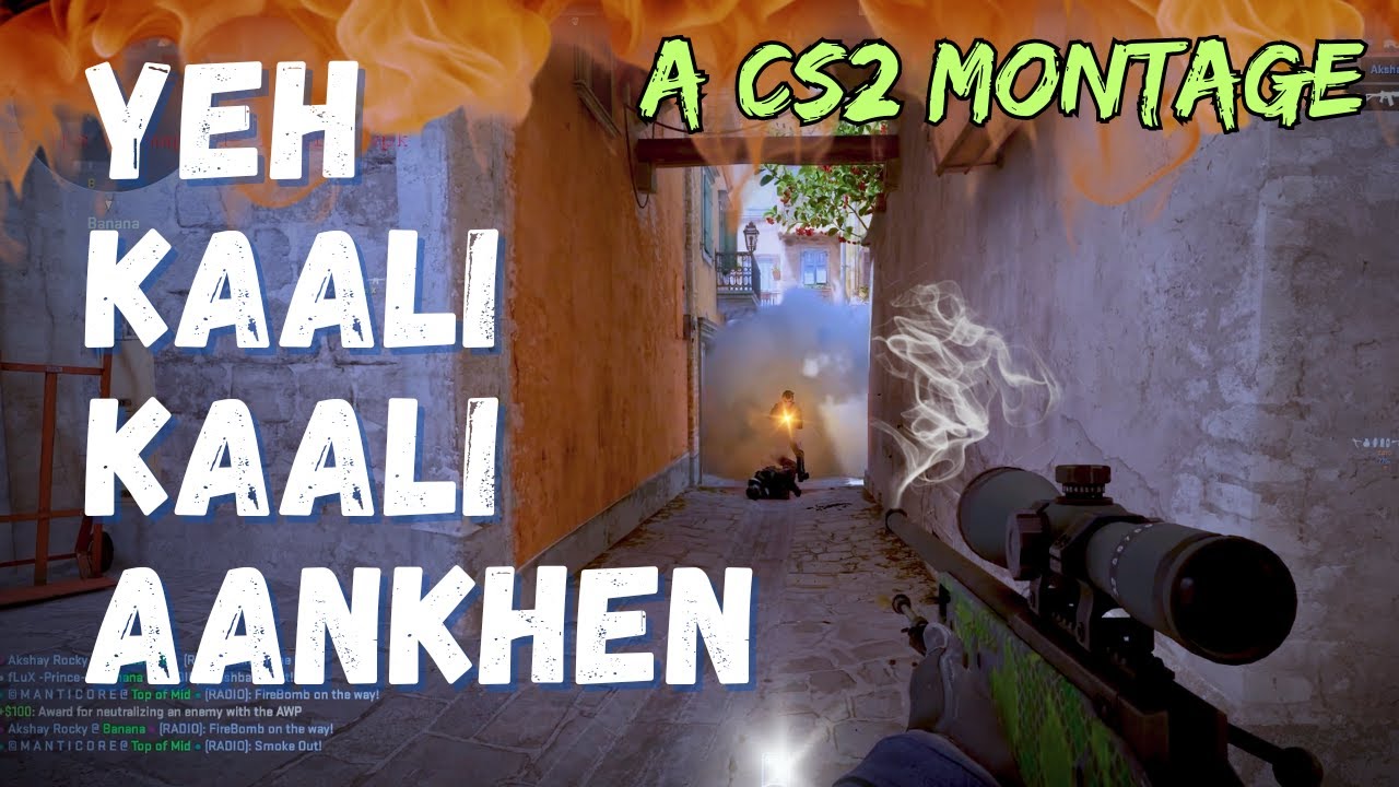 Yeh Kaali Kaali Aankhen | CS2 Montage | fLuX Prince & Defy - YouTube