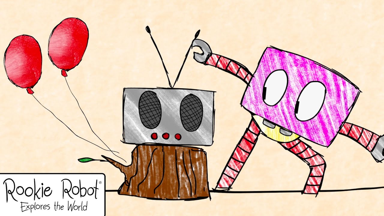 Rookie Robot🤖 | 🐵Sounds Like Rookie! | Funny Cartoons For Kids - YouTube