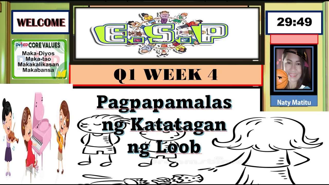 ESP 3 Q1 Week 4 Pagpapamalas ng Katatagan ng Loob - YouTube