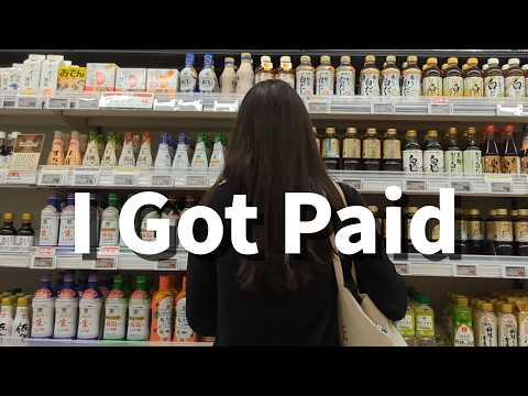 Payday in Japan 🇯🇵 | Shrine Visit, Sushi & Beer | A Quiet Life at 25