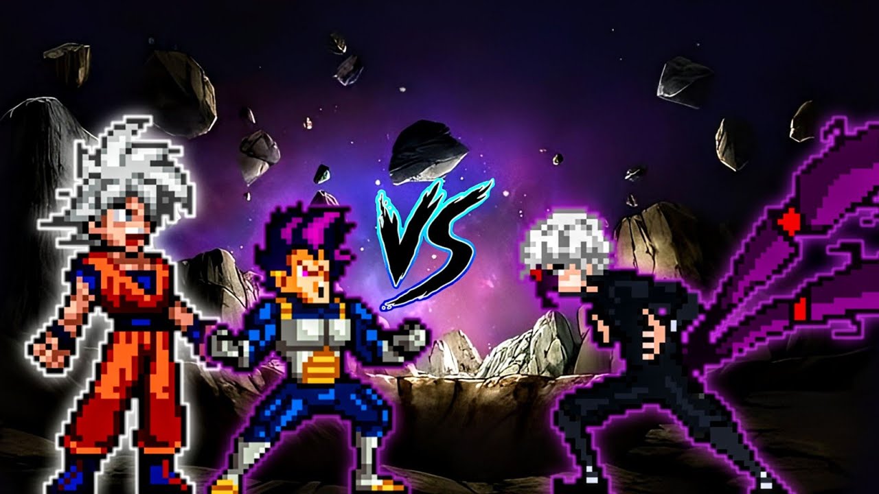 Goku DBS V3.5 OP & Vegeta DBS OP VS Kaneki OP (Zeed) in Jump Force ...