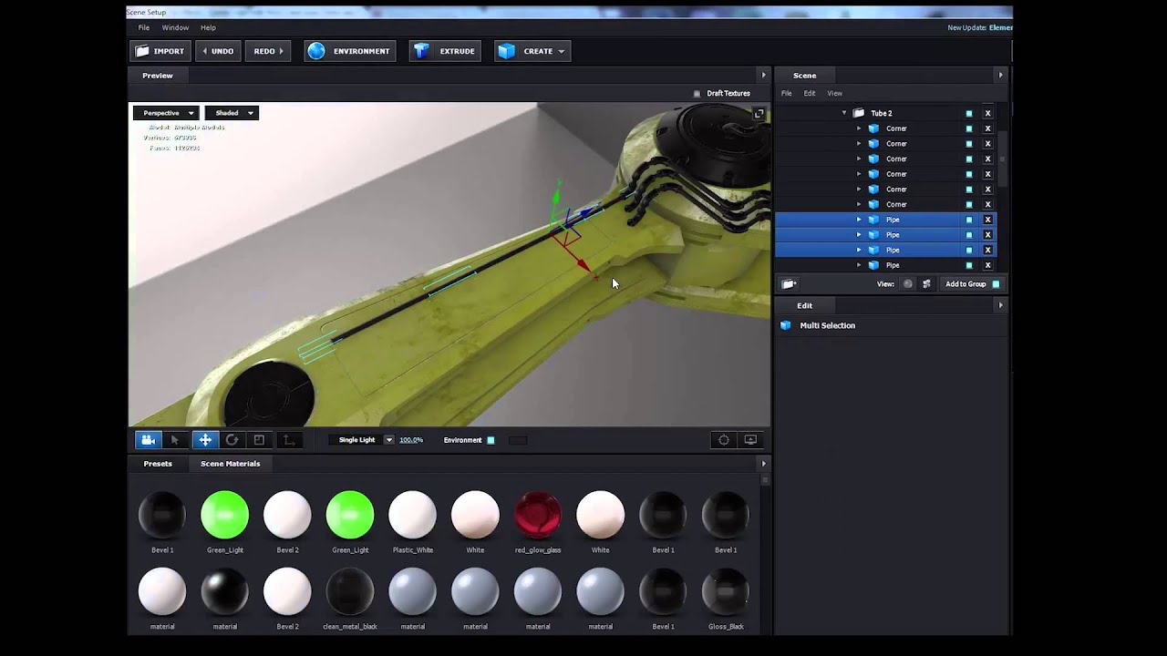 Building Pipes in Element 3D with Motion Design 2 - YouTube