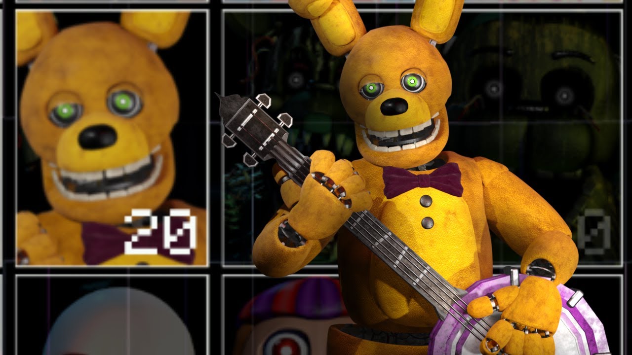 Springbonnie From The Film In FNAF UCN! - YouTube