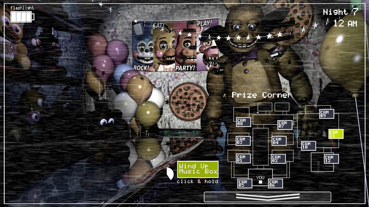 William Afton FNaF in Real Time Animated - YouTube