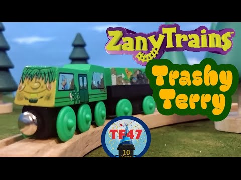 Zany Trains Trashy Terry Review! | New Wooden Railway Engines! | TF47 ...