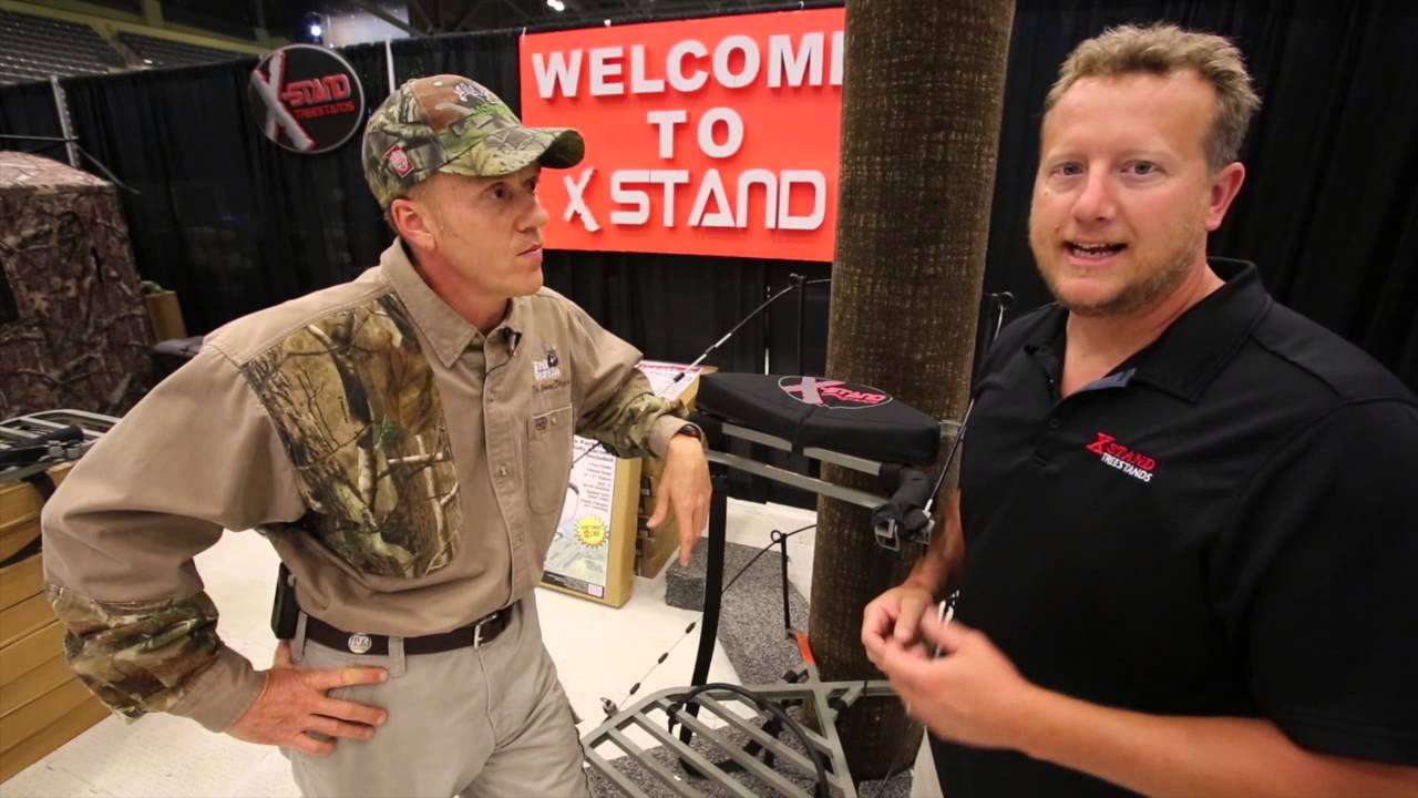 Kentucky Hunting Expo Interview With X-Stand Owner Tony Overbaugh - YouTube