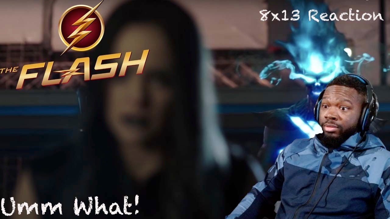 The Flash 8x13 Reaction! "Death Falls" - YouTube