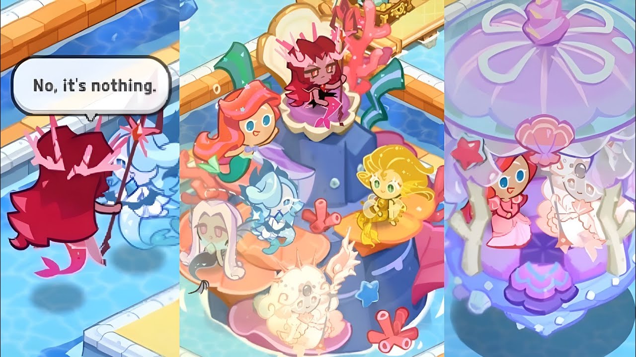 Mermaids Decor Animation and Interaction - YouTube