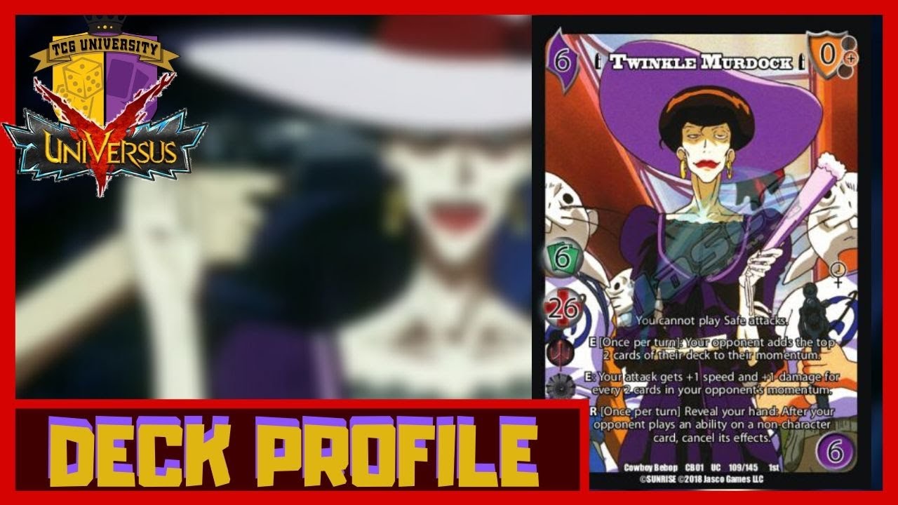 Twinkle Murdock** Deck Profile - UniVersus Campus Championship | TCGU ...