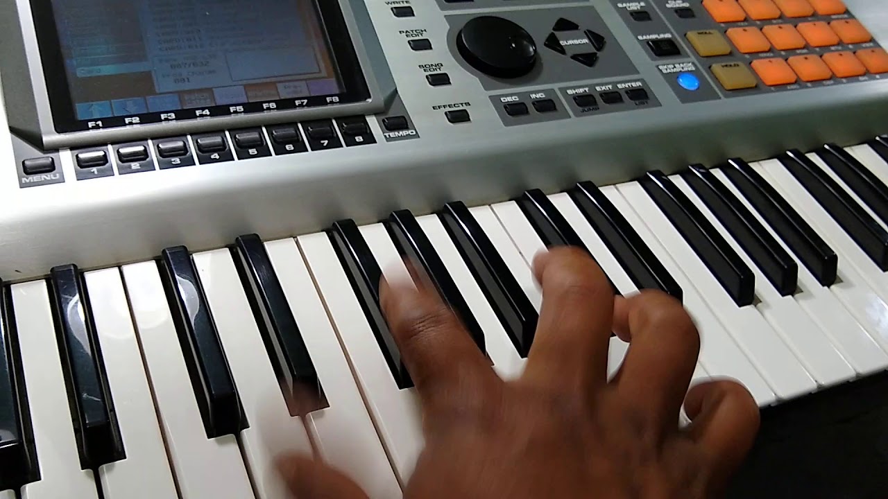 ROLAND FANTOM X7 para Oscar de west palm beach Fl. - YouTube
