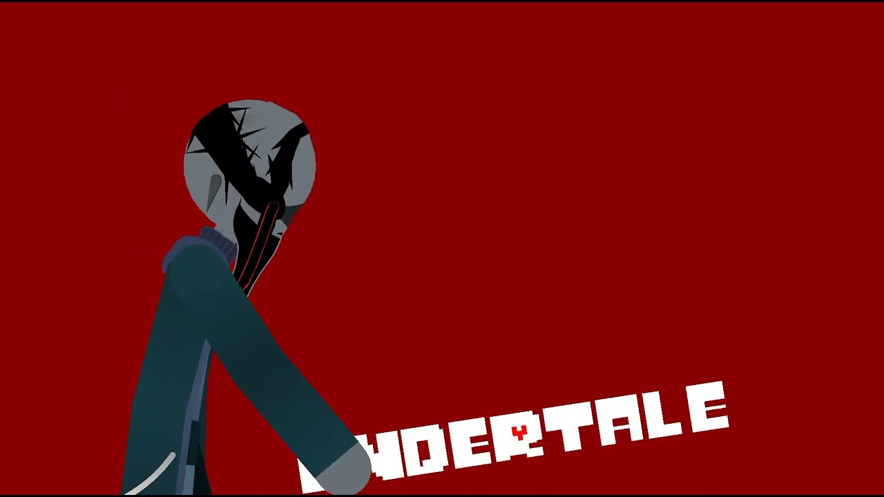 vhs sans phase 3 bom undertale (stick nodes) - YouTube