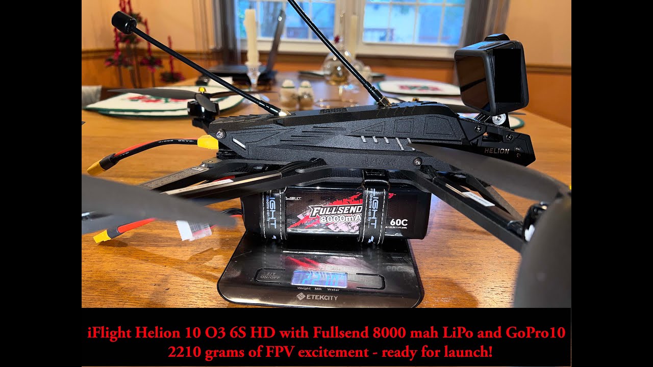 Yes, I power-looped the iFlight Helion 10 (twice!) - YouTube