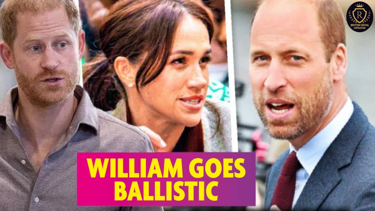 Meghan's D|RTY FL|RT towards William was the F|NAL NA|L in Royal-Harry ...