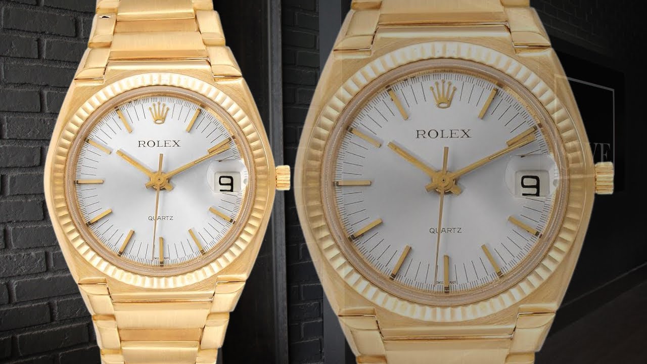 Rolex Texan Beta 21 Yellow Gold Vintage Mens Watch 5100 ...