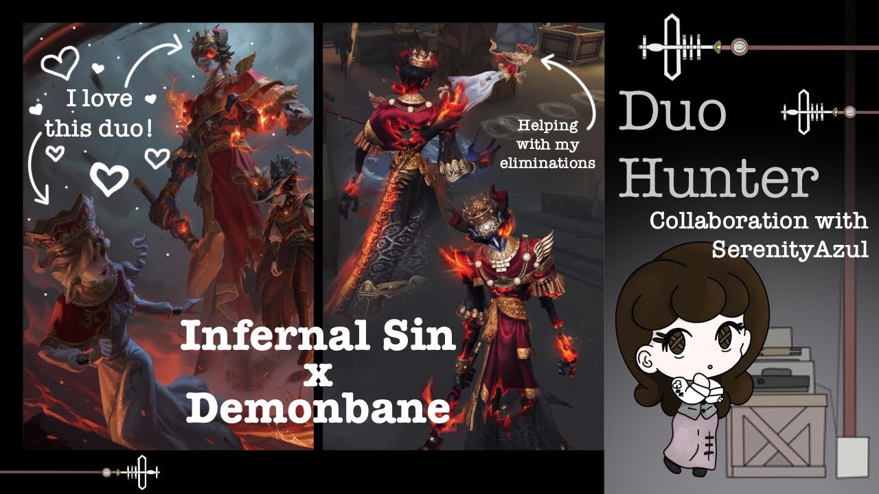 Identity V | Fool’s Gold “Infernal Sin” x Naiad “Demonbane” with ...