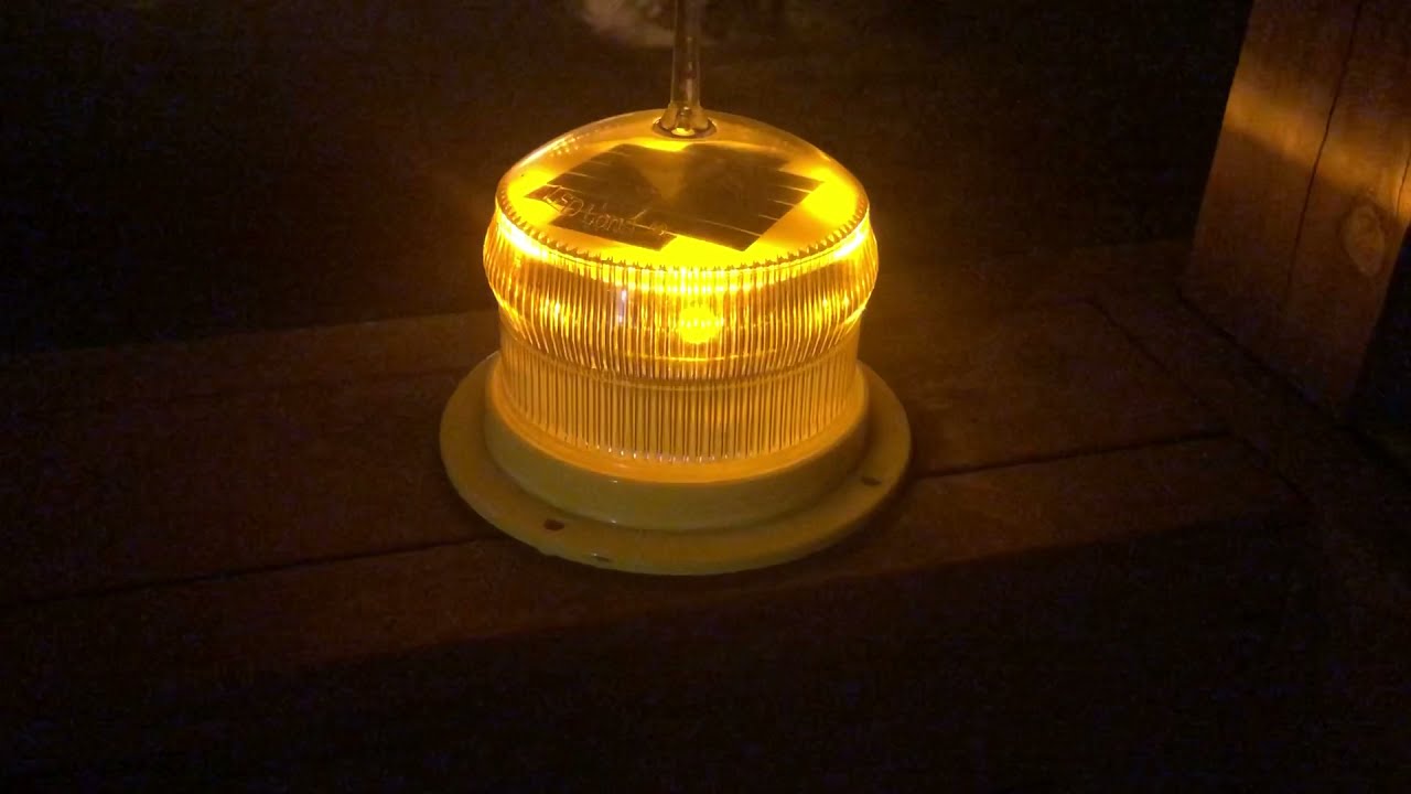 Sealite SL-15 LED Solar Marine Lantern - YouTube