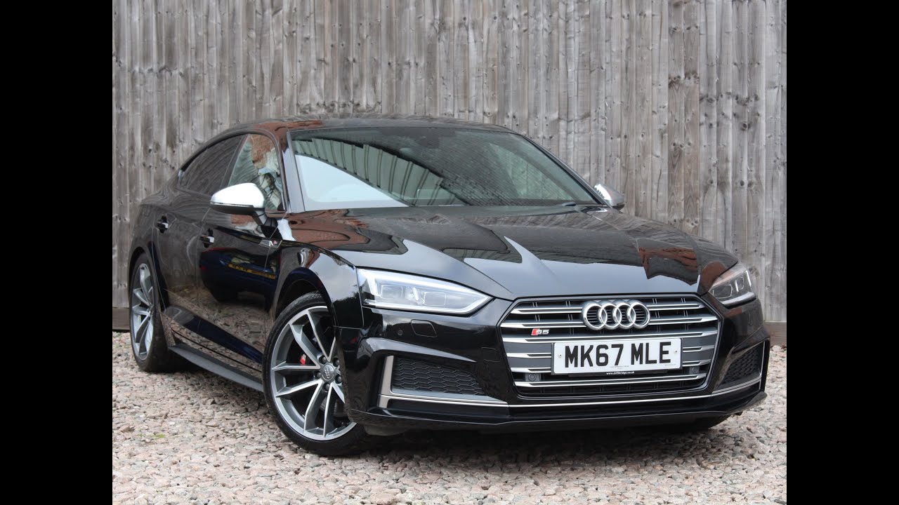 Audi S5 3.0 TFSI V6 Sportback 5dr Petrol Tiptronic quattro in Black ...