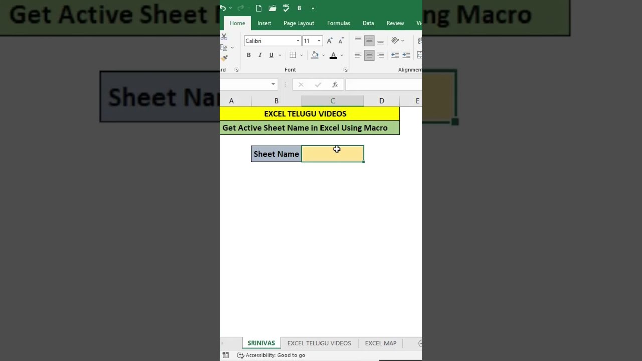 How To Get The Active Sheet Name In Excel Using Macro Macros VBA In How To Get The Active Sheet Name In Excel Using Macro Macros VBA In