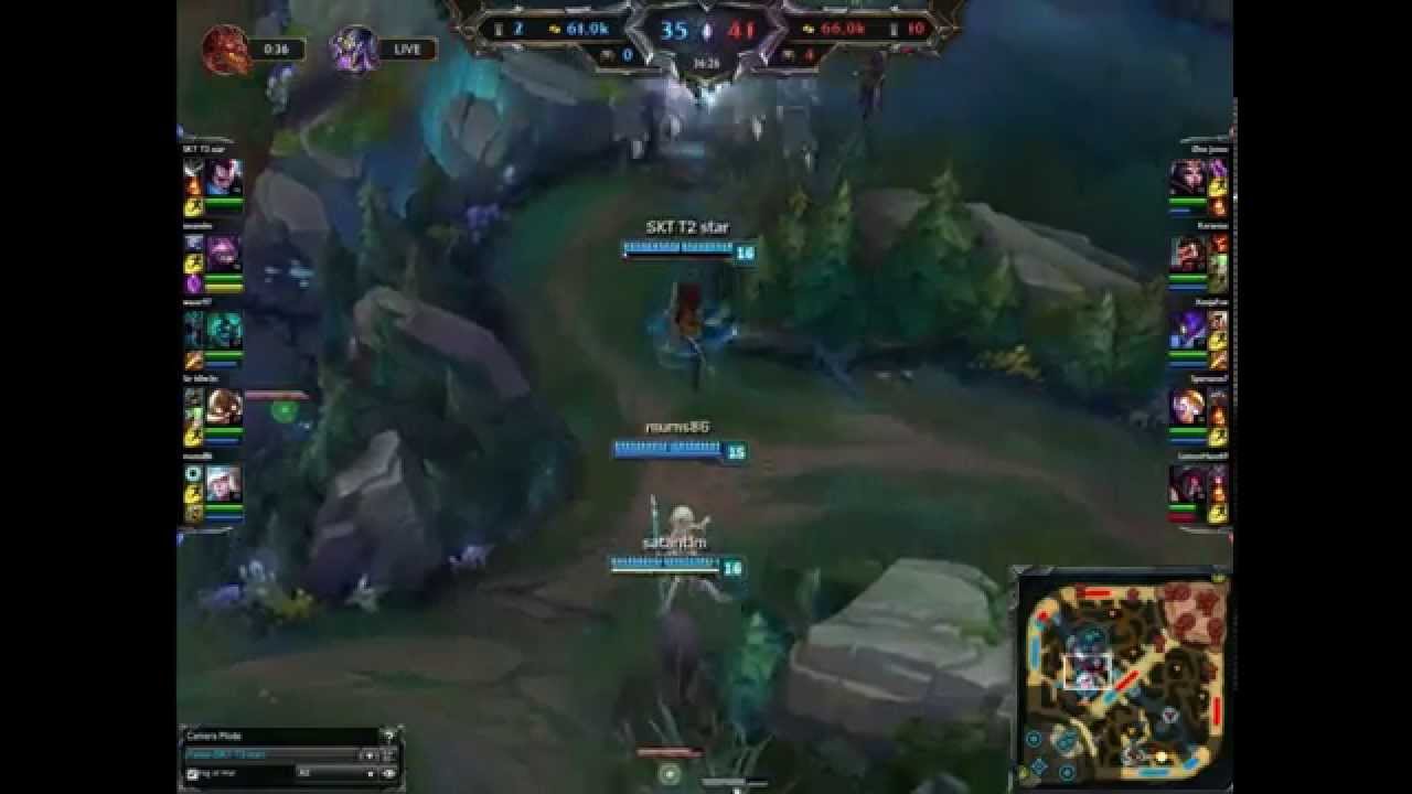 SKT T2 star penta kill yasuo - YouTube