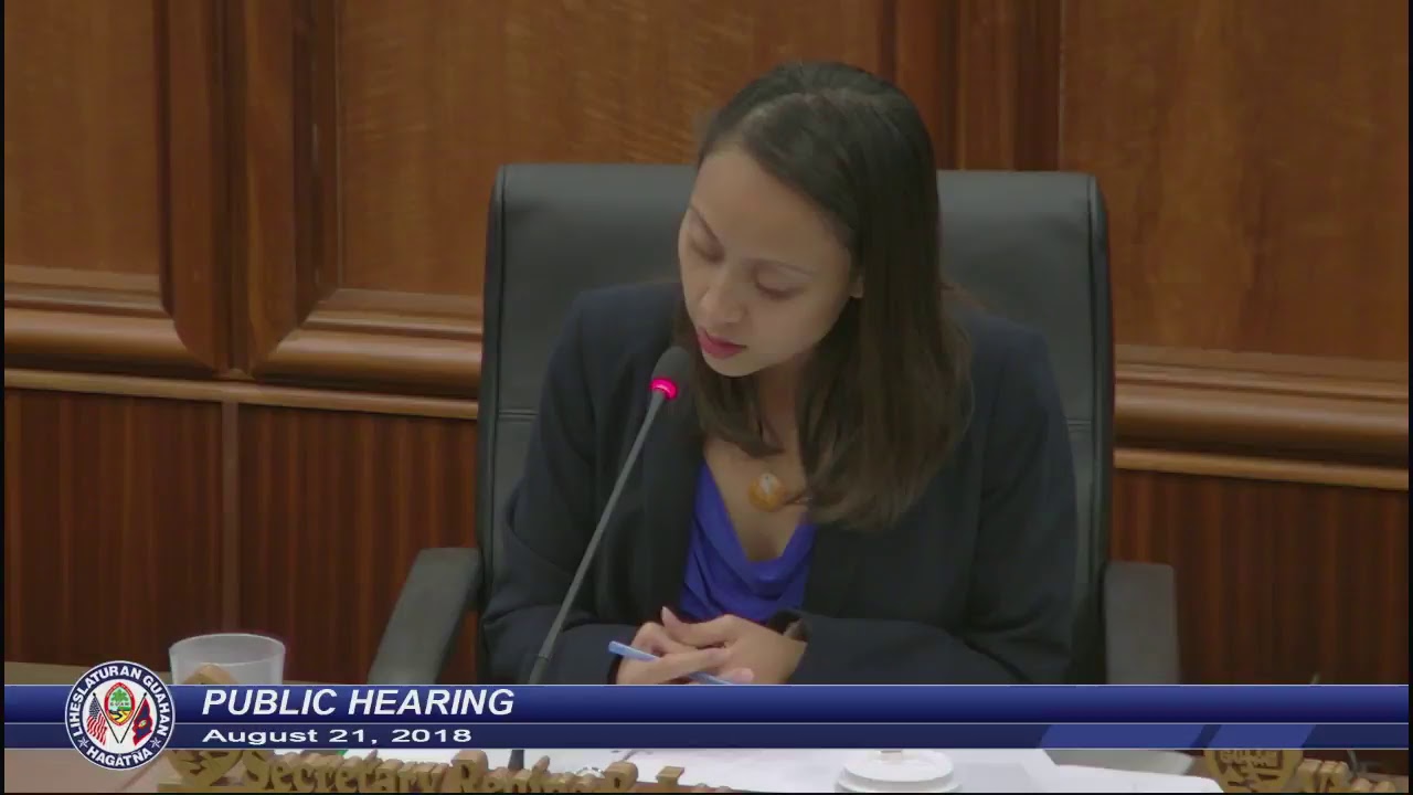 Public Hearing - Regine Biscoe Lee - August 21, 2018 - YouTube