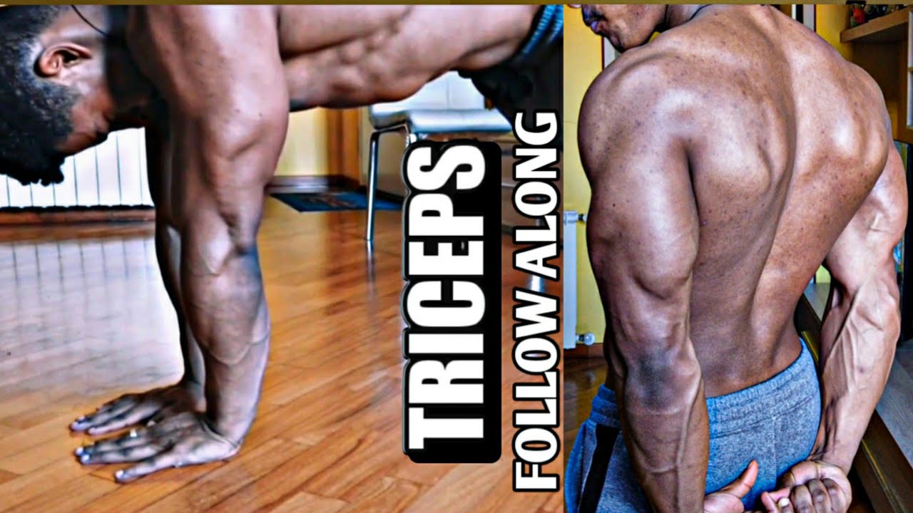 intense triceps body weight home workout-follow along | miko ethiofit🔥🔥 ...