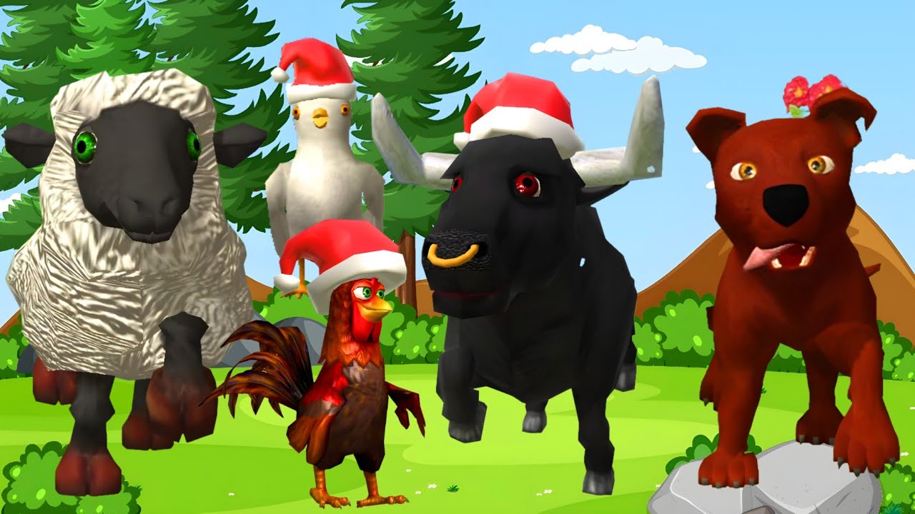 Toro Lolo y La Vaca Lola ‬- El tractor de la granja - LA GRANJA DE ...