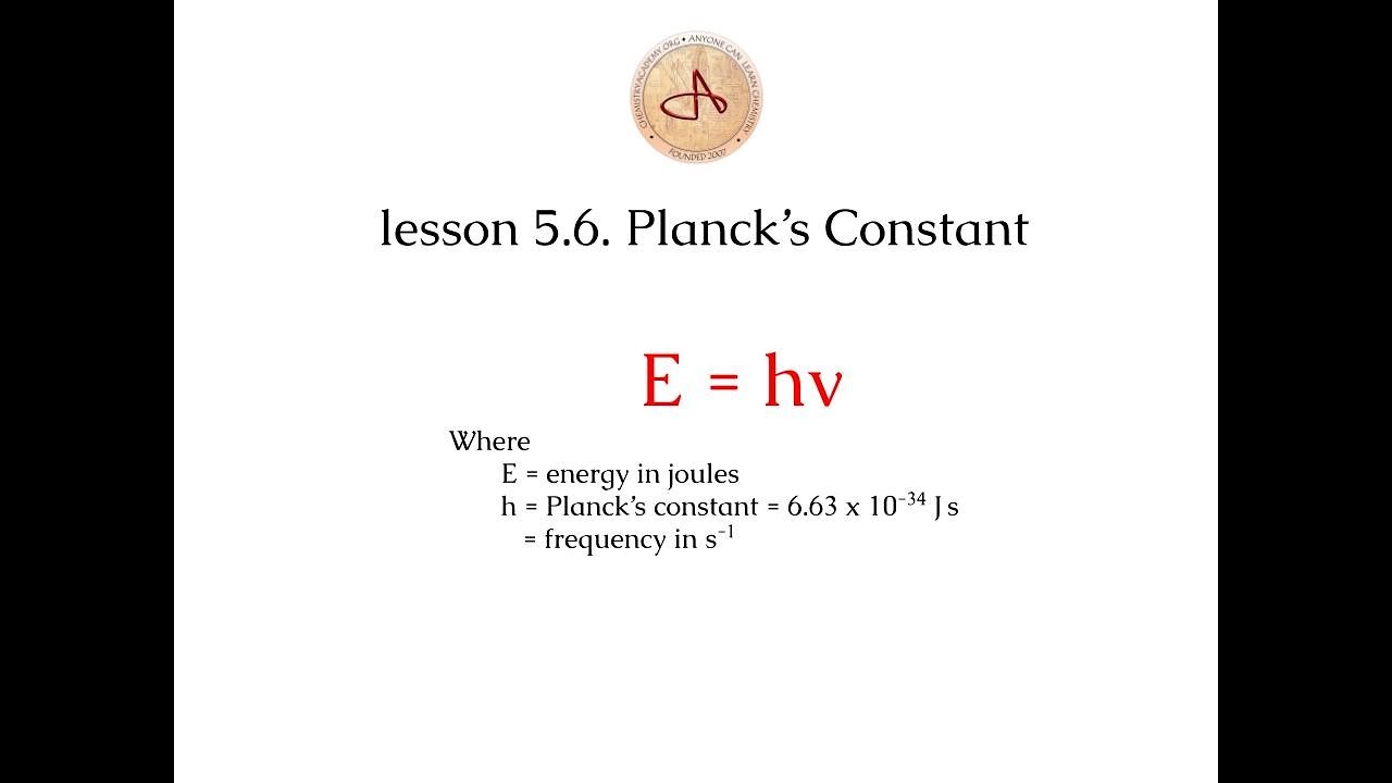 5 4 energy of hydrogen photon emission - YouTube