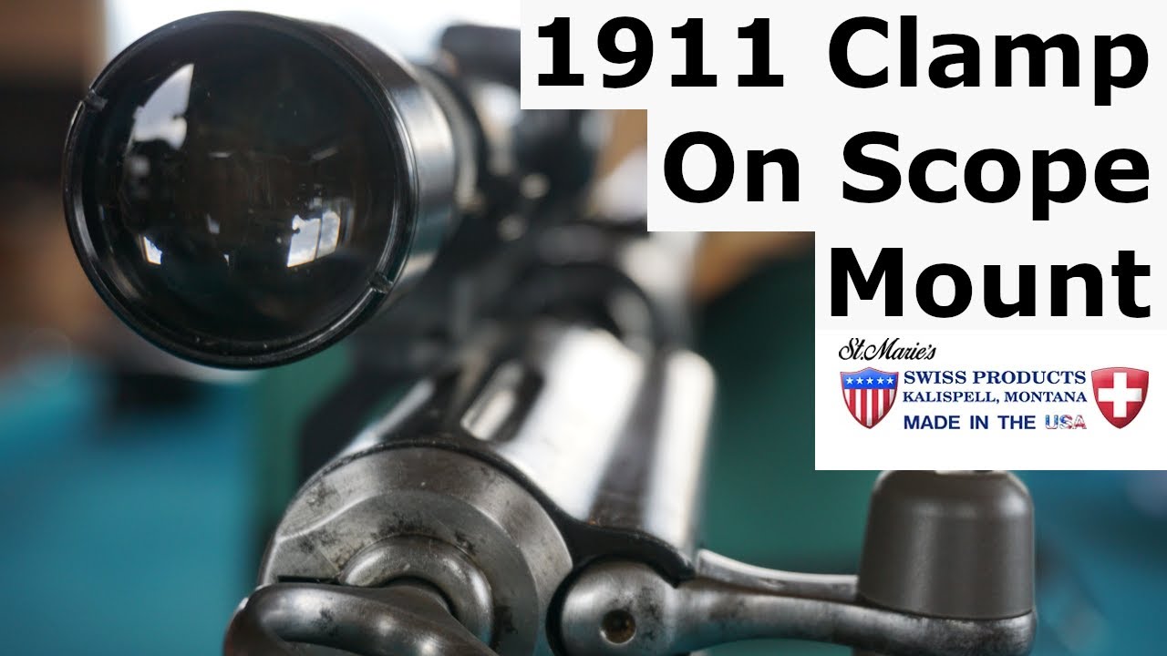 1911 Clamp On Scope Mount - First Impression, Photos, and My Setup ...