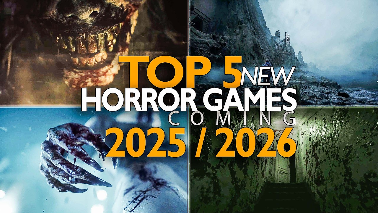 TOP 5 NEW Upcoming HORROR Games of 2025 & 2026 - YouTube