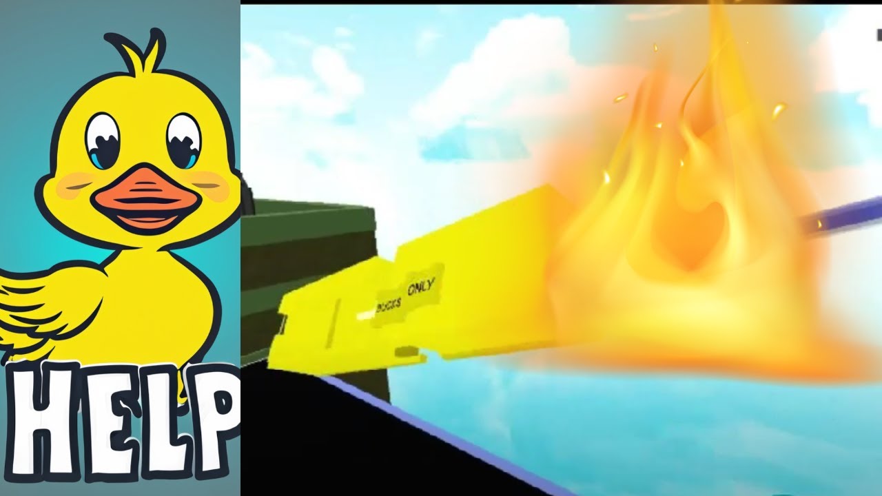 Crazy Duckling Crashes! In Roblox Build A Boat - YouTube
