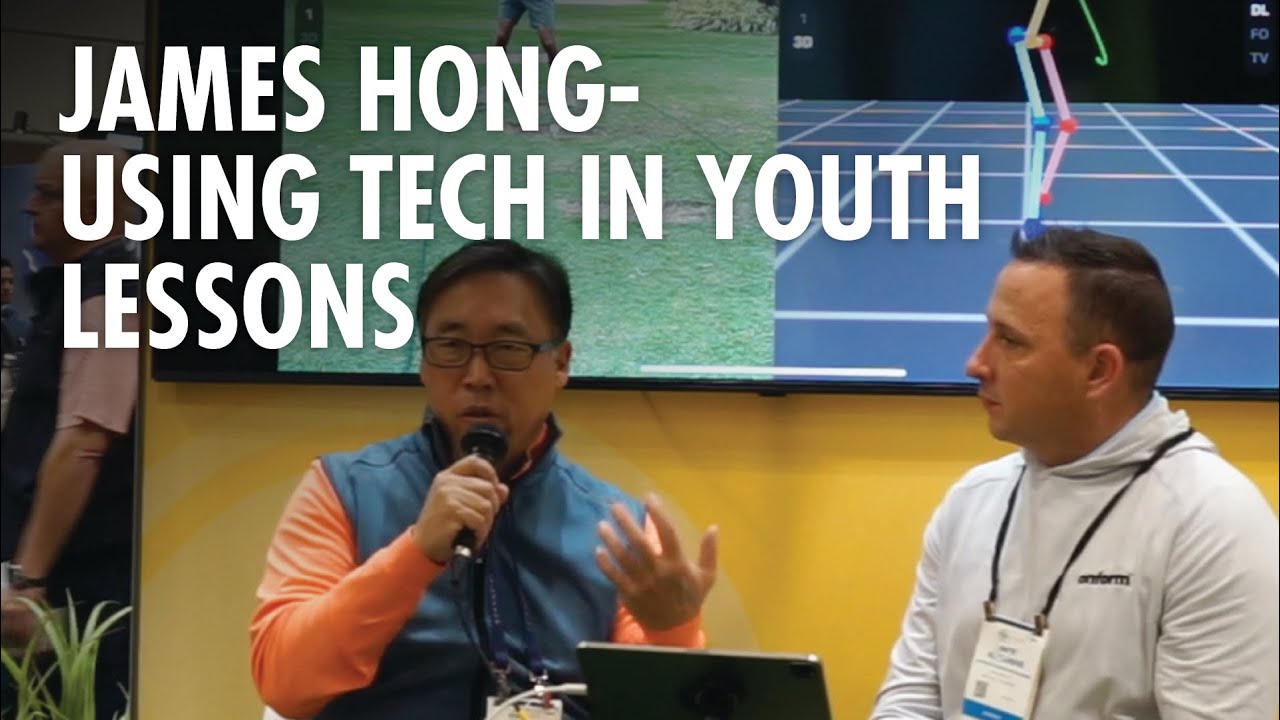 Using Tech in Youth Golf Lessons with James Hong - YouTube