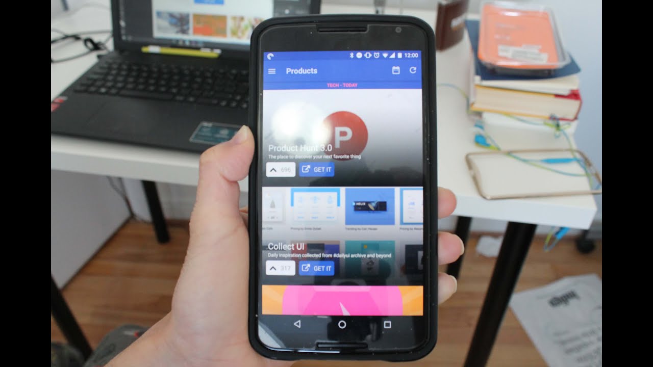 Feline The Unofficial Product Hunt App For Android - YouTube