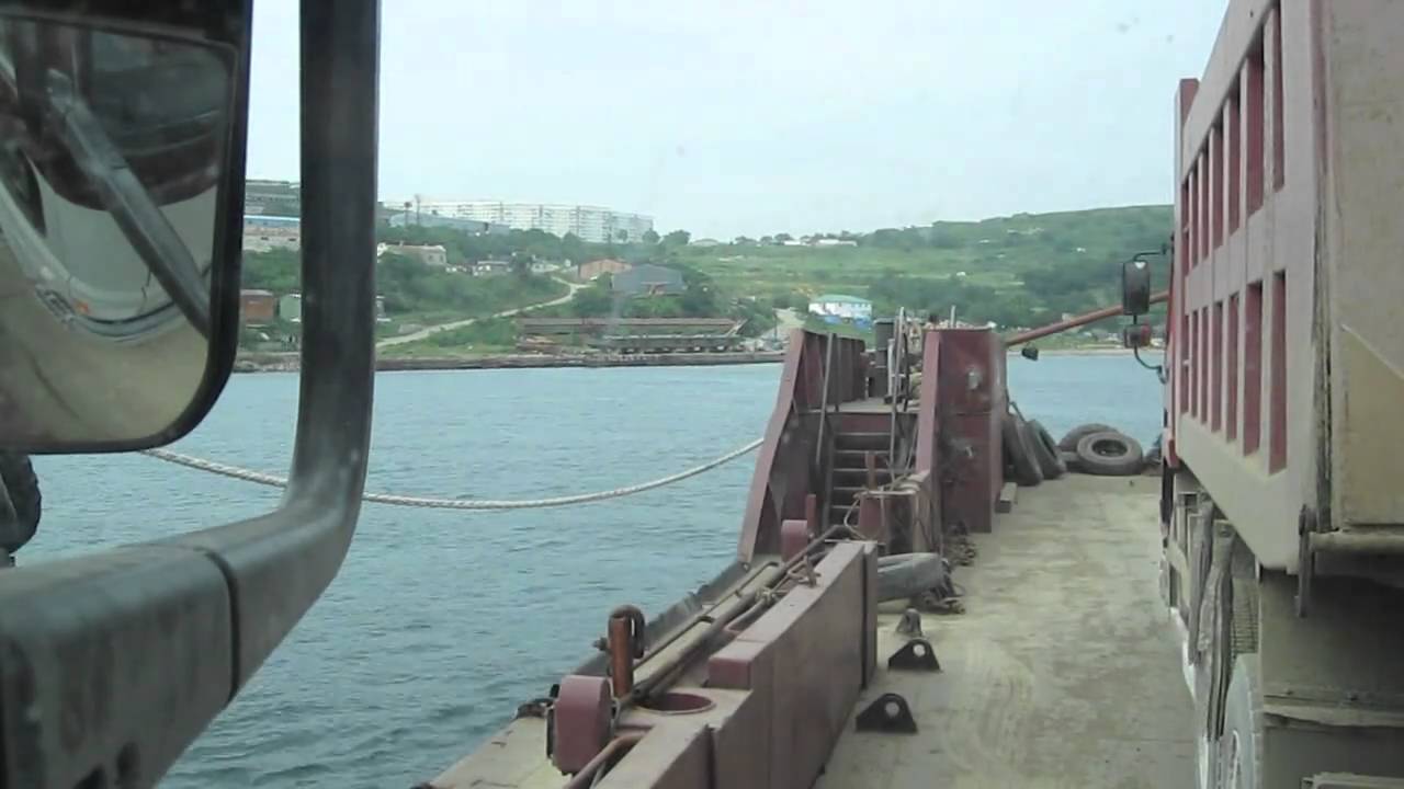 Ferry from Russian Island to Vladivostok timelapse - YouTube