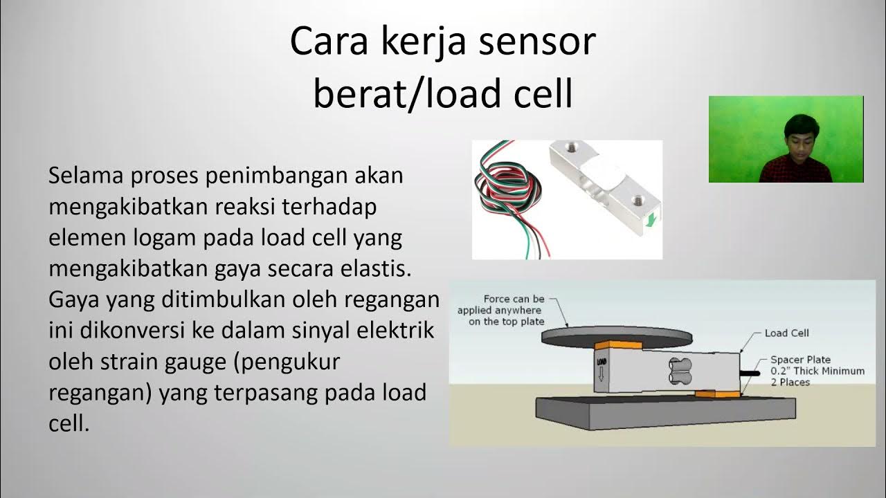 penjelasan sensor berat/load cell - YouTube