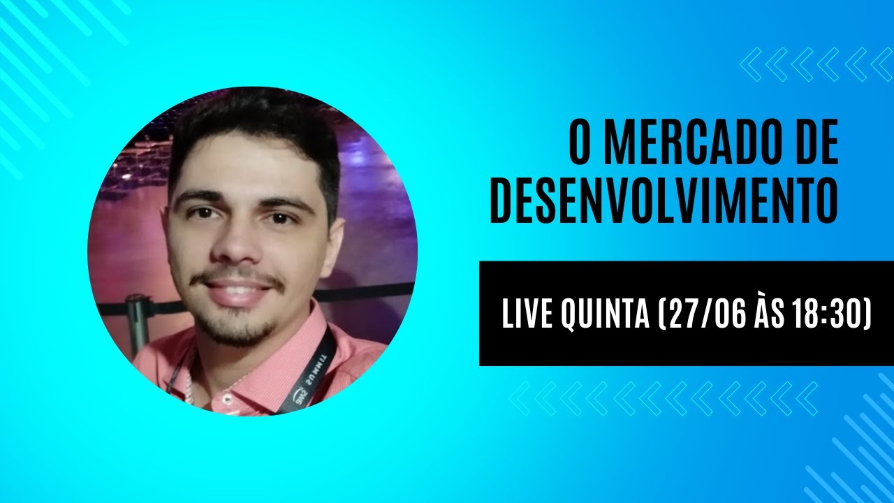LIVE SOBRE O MERCADO DEV - LUCAS HDP - YouTube