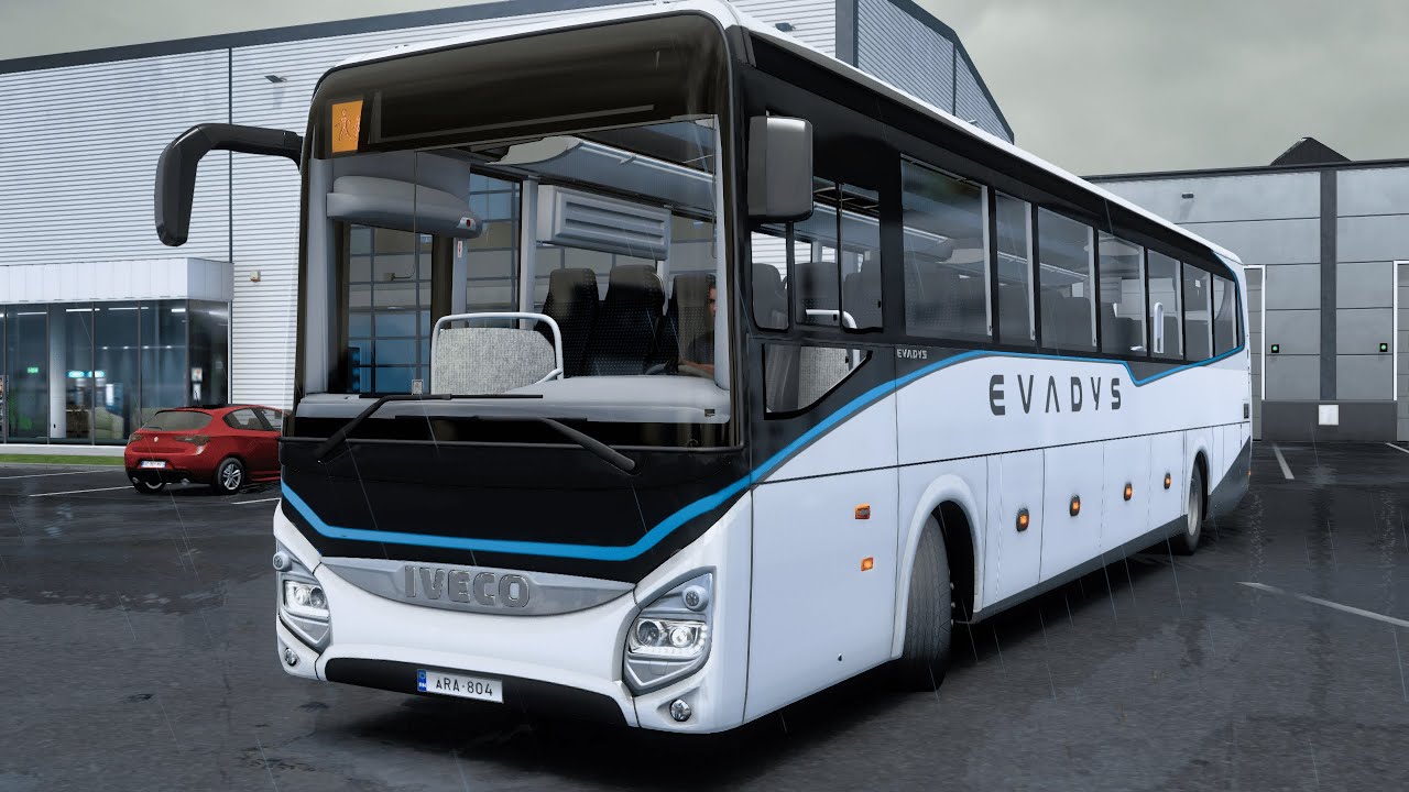 ETS 2 1.47 | Bus Iveco Evadys Line 13m + Passenger MOD | ULTRA - YouTube